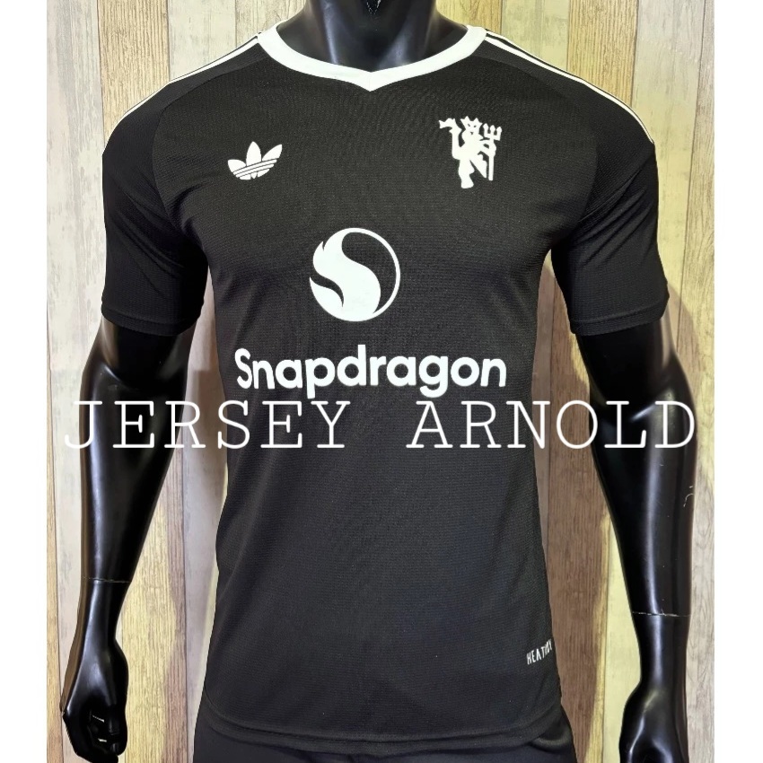 Jual JERSEY MU GK KIPER PI PLAYER ISSUE HEATRDY HEAT RDY HITAM BLACK MUSIM 24 25 2024 2025 GO ...