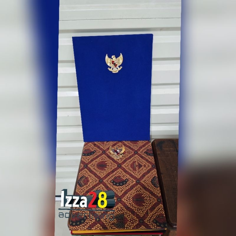 Jual map upacara map sekolah + logo garuda | Shopee Indonesia