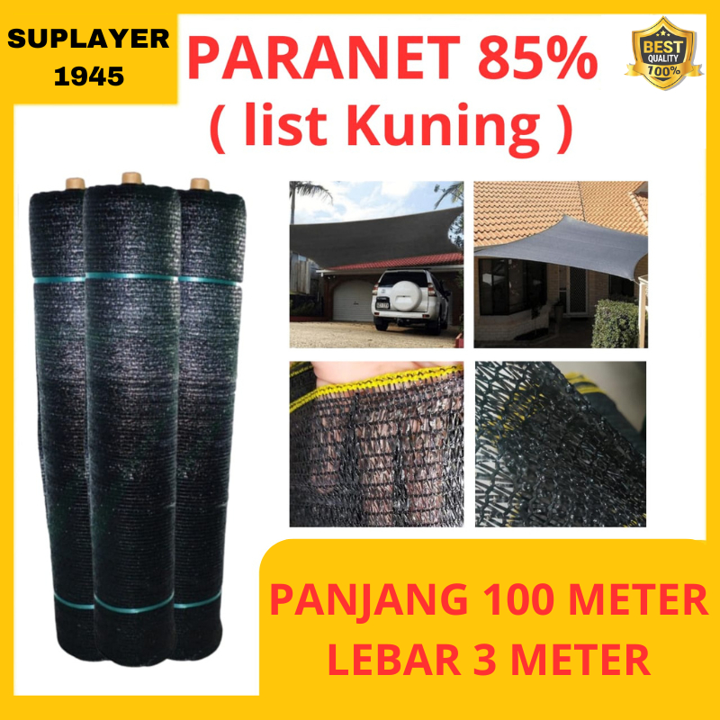Jual PARANET 85% ( 1 ROLL ) = Panjang 100 Meter X Lebar 3 Meter ...