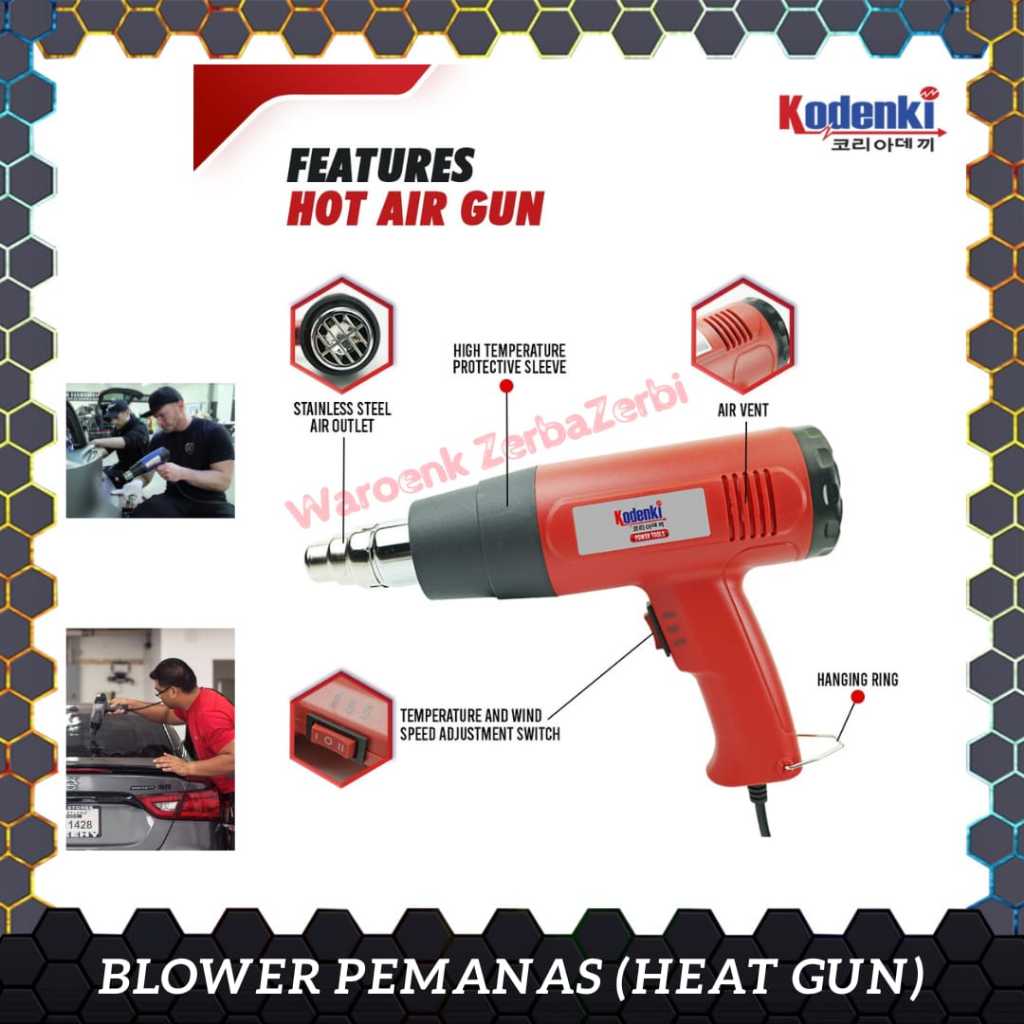 Jual MESIN ALAT BLOWER PEMANAS PANAS LISTRIK HEAT GUN HEATGUN HOT AIR ...