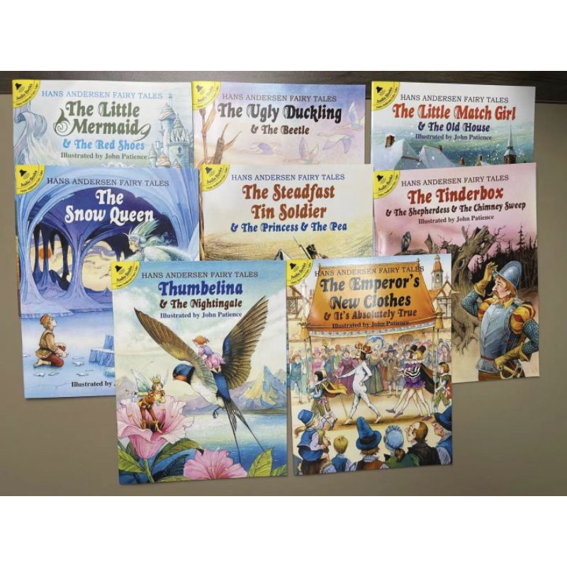 Jual Buku Dongeng Anak Bahasa Inggris Hans Andersen Fairy Tales 1 box isi 8 buku 15 cerita ...