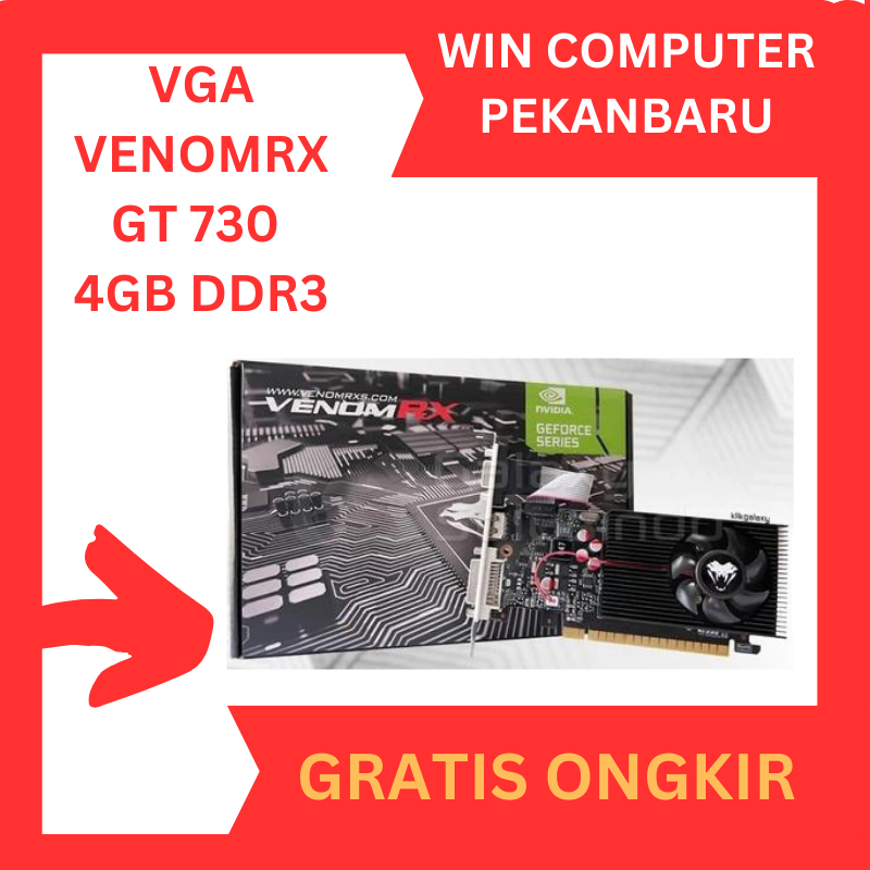 Jual VenomRX Geforce GT 730 4GB GDDR3 - GT730 DDR3 | Shopee Indonesia