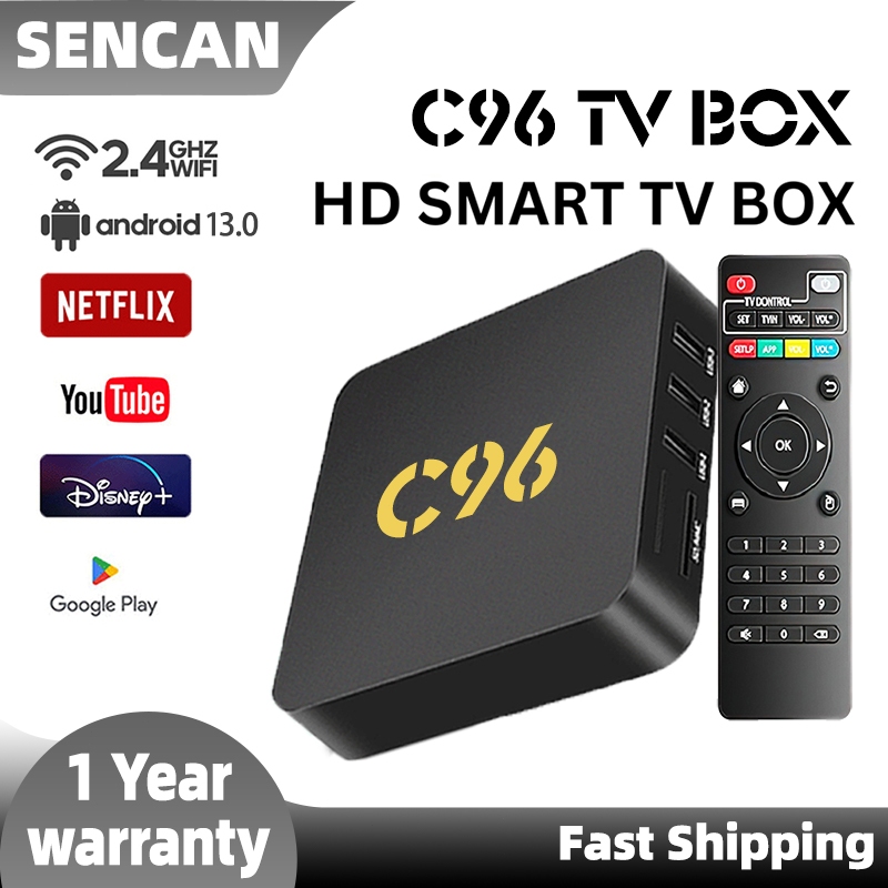 Jual CANYI Android Tv Box C96 5G tv box Android 13.0os RAM 16GB ROM ...
