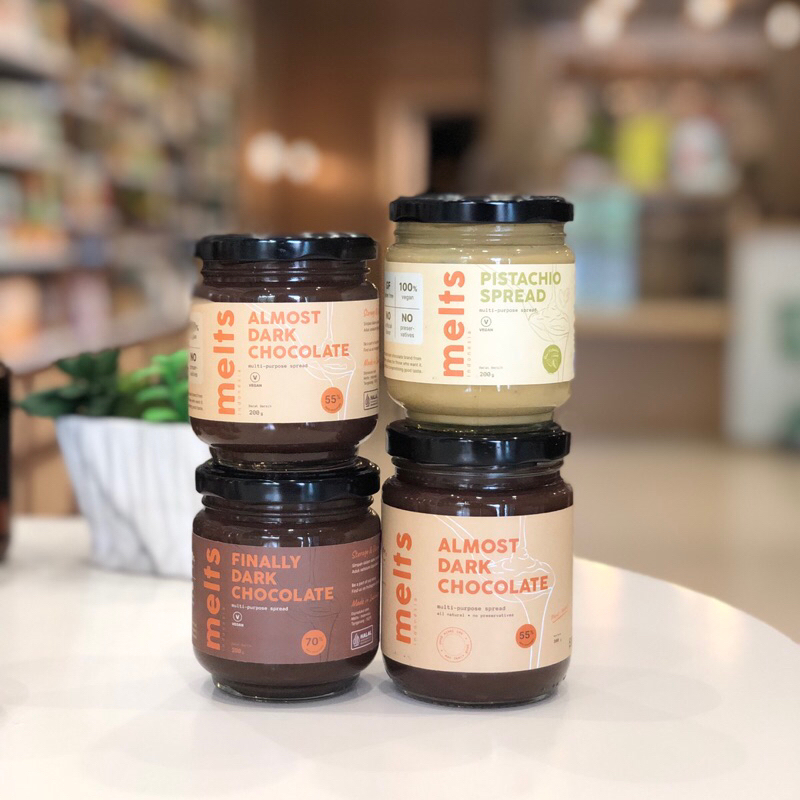 Jual Melts Spread Series 200gr&300gr/ Selai Coklat Plant Based Vegan ...