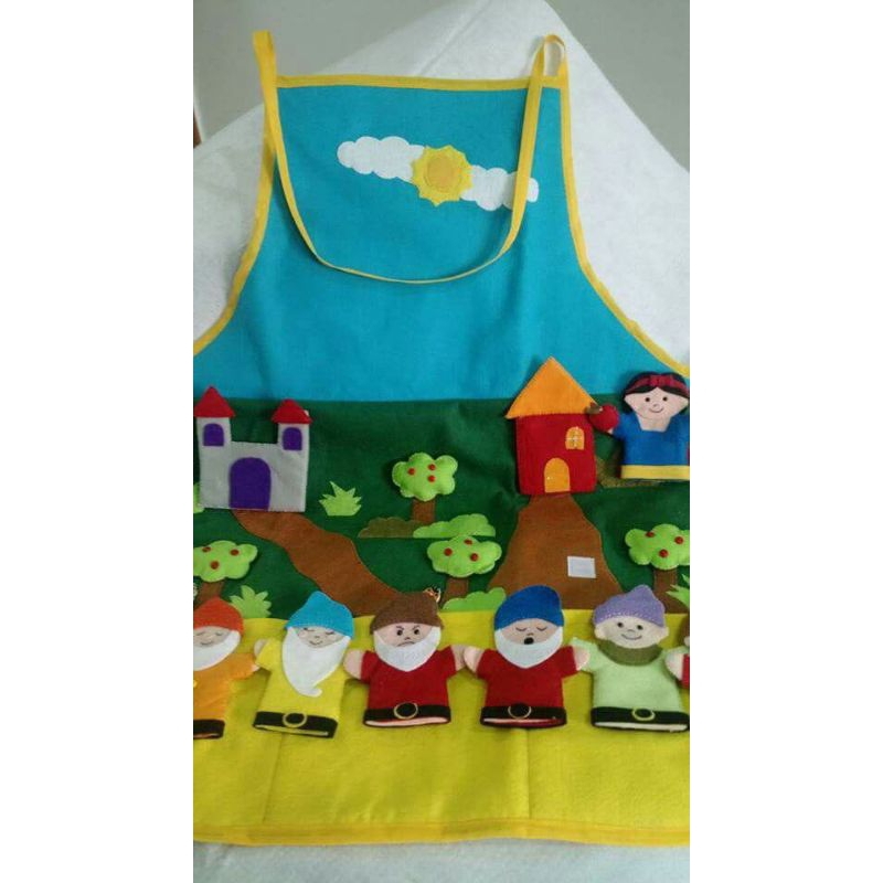 Jual APRON ANAK CELEMEK ANAK DARI KAIN FLANEL KERAJINAN TANGAN COCOK ...