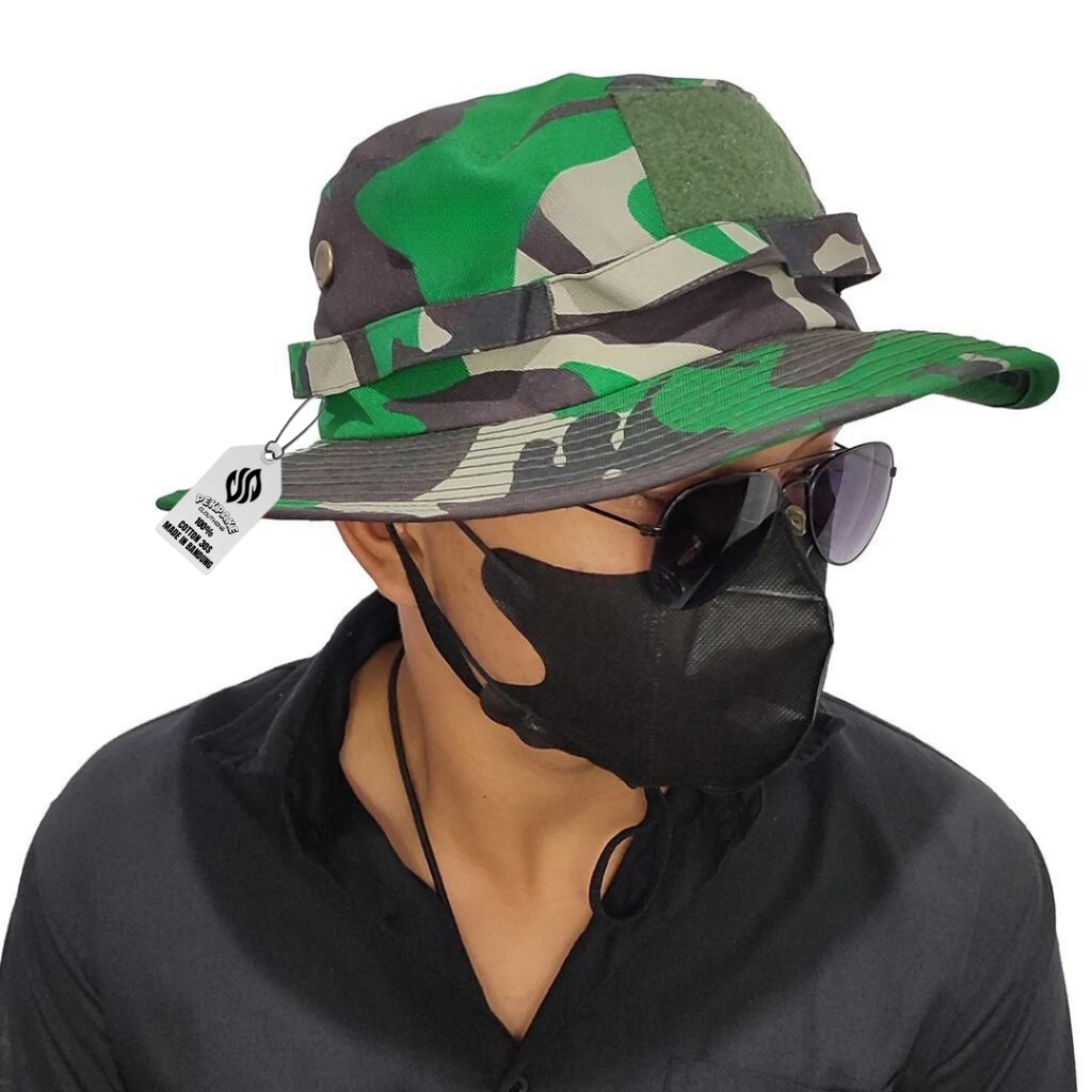 Jual PROMO!!! Topi Rimba Army | Topi Jungle Hat Tactical | Topi Gunung ...