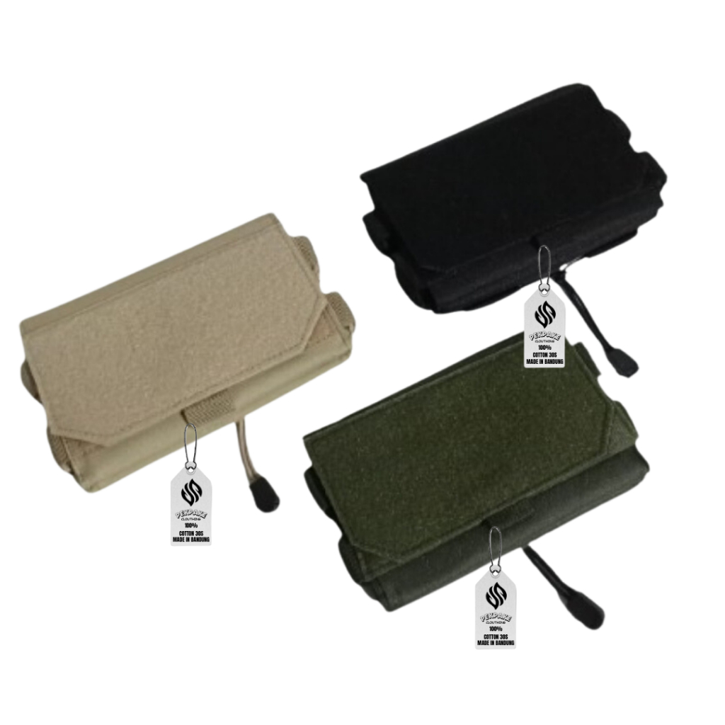 Jual TERMURAH Pouch HP Double Tactical sarung hp V2 Sarung HP Miring ...
