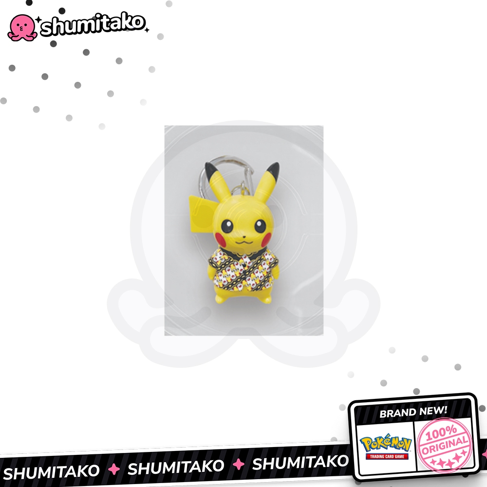 Jual Gantungan Kunci Pikachu Berkemeja Batik Pokemon Keychain Original Limited | Shopee Indonesia