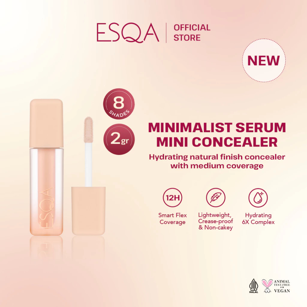 Jual ESQA Mini Minimalist Serum Concealer 2gr -shade vanilla | Shopee ...