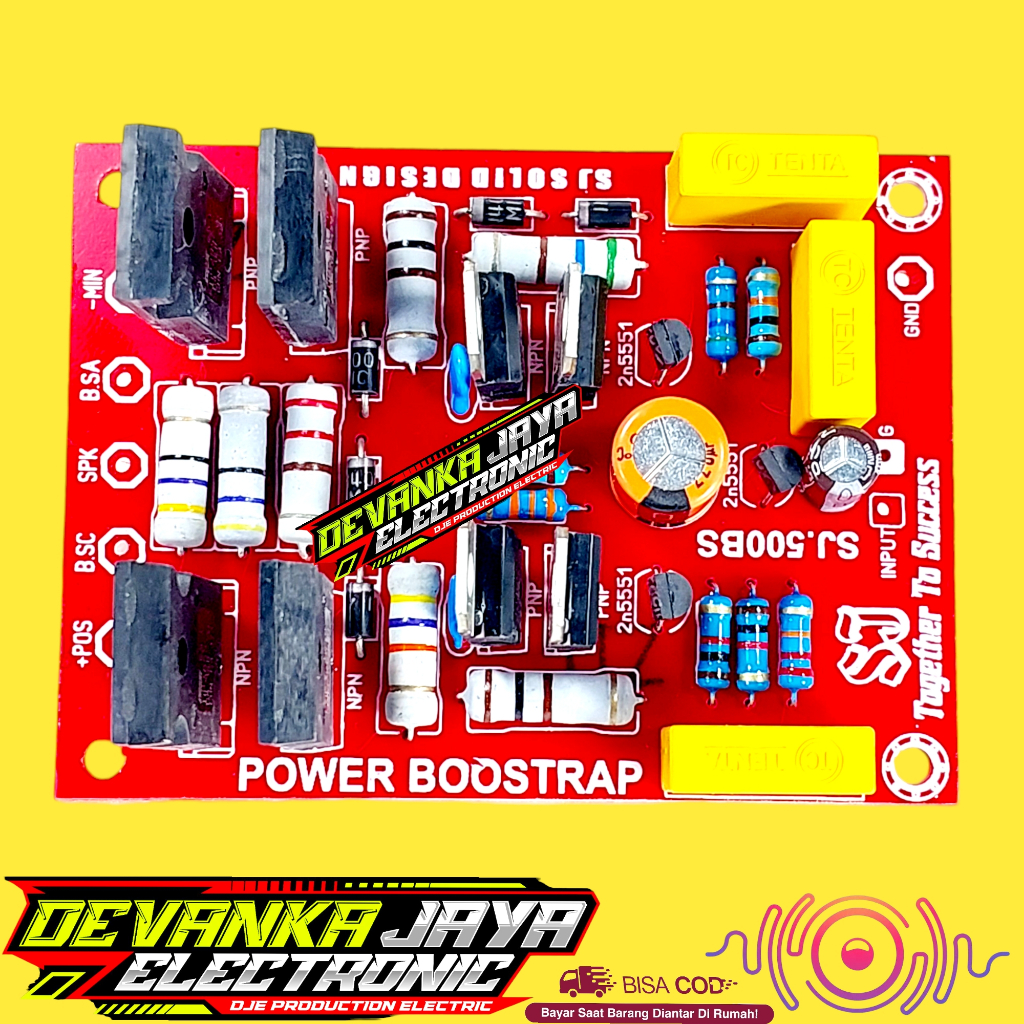 Jual Kit Driver Power Micro BOSTRAP 500 SUB LOW | Shopee Indonesia