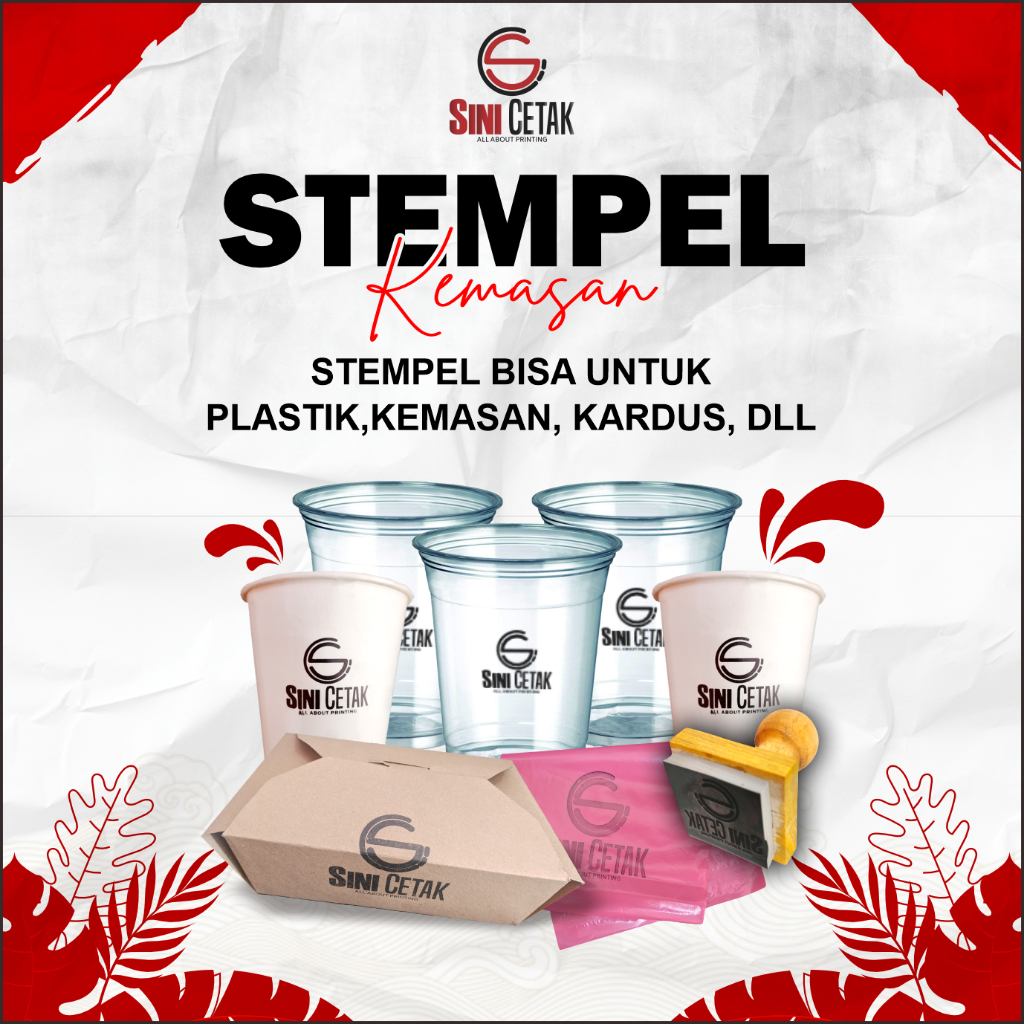 Jual STEMPEL PERMANENT Stempel Custom /Stempel Plastik/Sterofoam/Mika ...