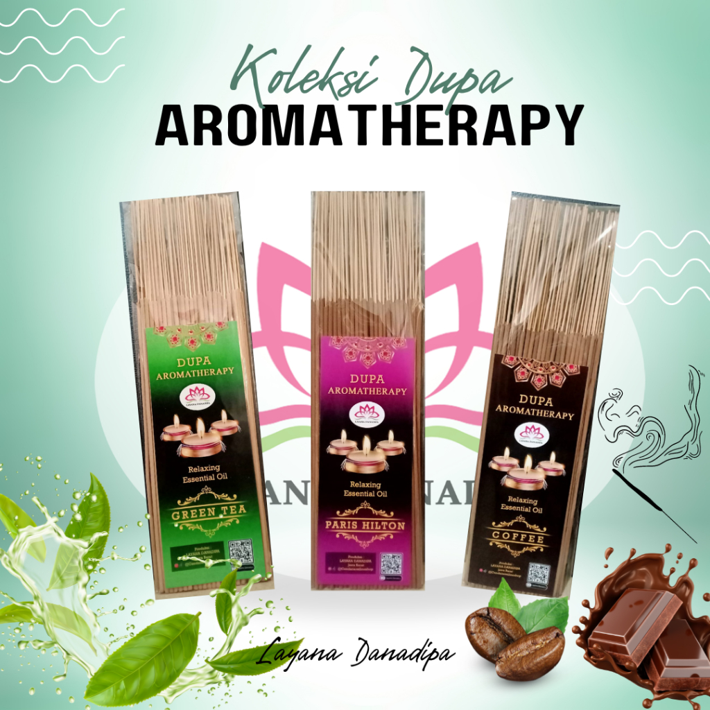 Jual Koleksi Dupa Aromatherapy Layana 110 Gram (Green Tea, Coffee ...