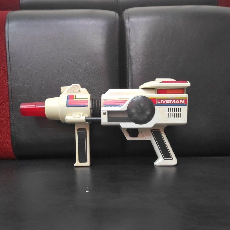 Jual 1988 BANDAI SENTAI LIVEMAN DX BIOMOTION BLASTER POWERRANGER SUPER ...