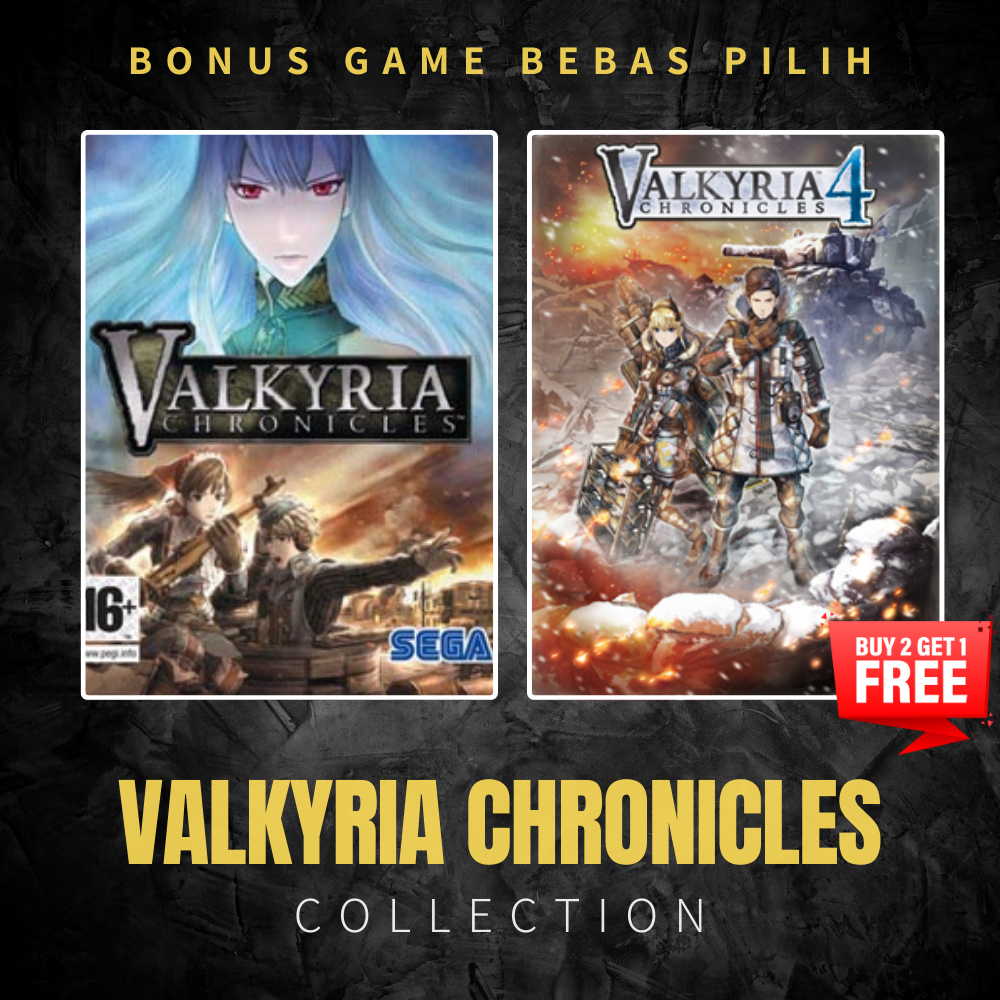 Jual VALKYRIA CHRONICLES COLLECTION SERIES | GAME PC | BELI 2 GRATIS 1 ...