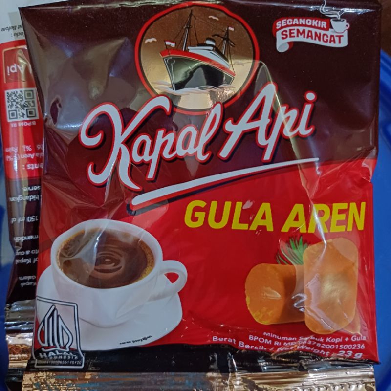 Jual KAPAL API GULA AREN 1 Renteng isi 10 sachet | Shopee Indonesia