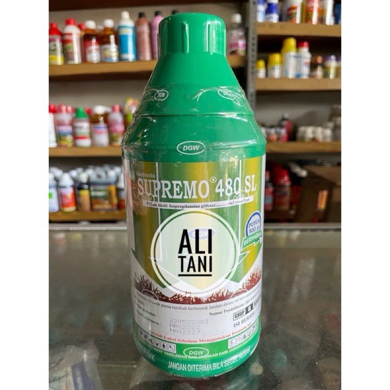 Jual SUPREMO 480 SL Kemasan 1 Liter Herbisida / Racun Rumput Sistemik ...