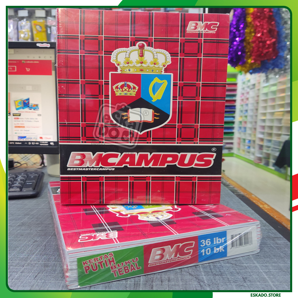 Jual Buku Tulis BMC Boxy / Buku Tulis Campus BMC ( 36 lembar ) | Shopee Indonesia