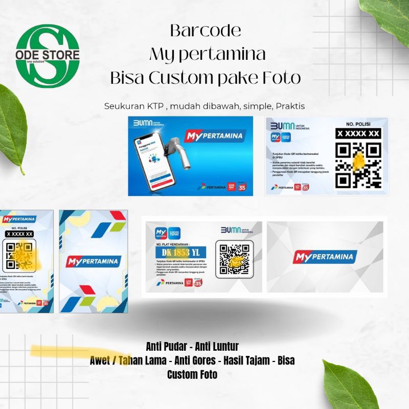 Jual Cetak Kartu My Pertamina PVC | Shopee Indonesia