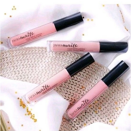 Jual Jafra Lipstick Liquid Lip Matte Mocha Kiss Ginger Kiss Rosy Kiss ...
