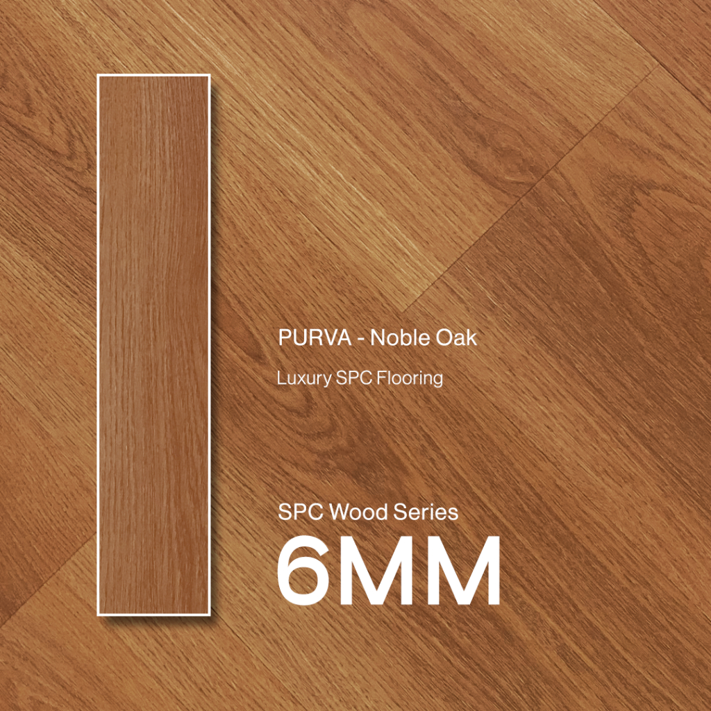 Jual Purva SPC 6 MM Arkwood Series - Noble Oak (Luxury SPC Flooring ...