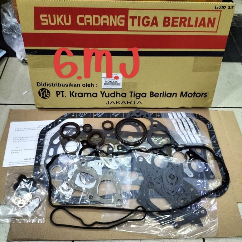 Jual PAKING FULL SET GASKET FULL DEKSEL L200 STRADA 2500cc K74T | Shopee Indonesia