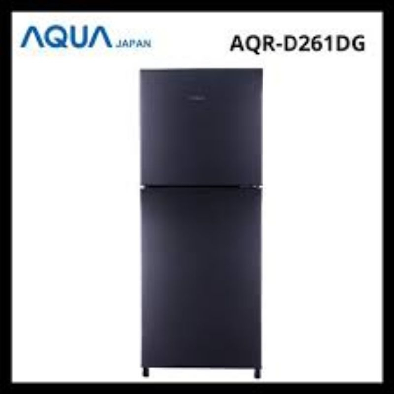 Jual KULKAS AQUA AQR-D261DG 2 PINTU GARANSI 7 TAHUN TIDAK ADA BUNGA ES ...
