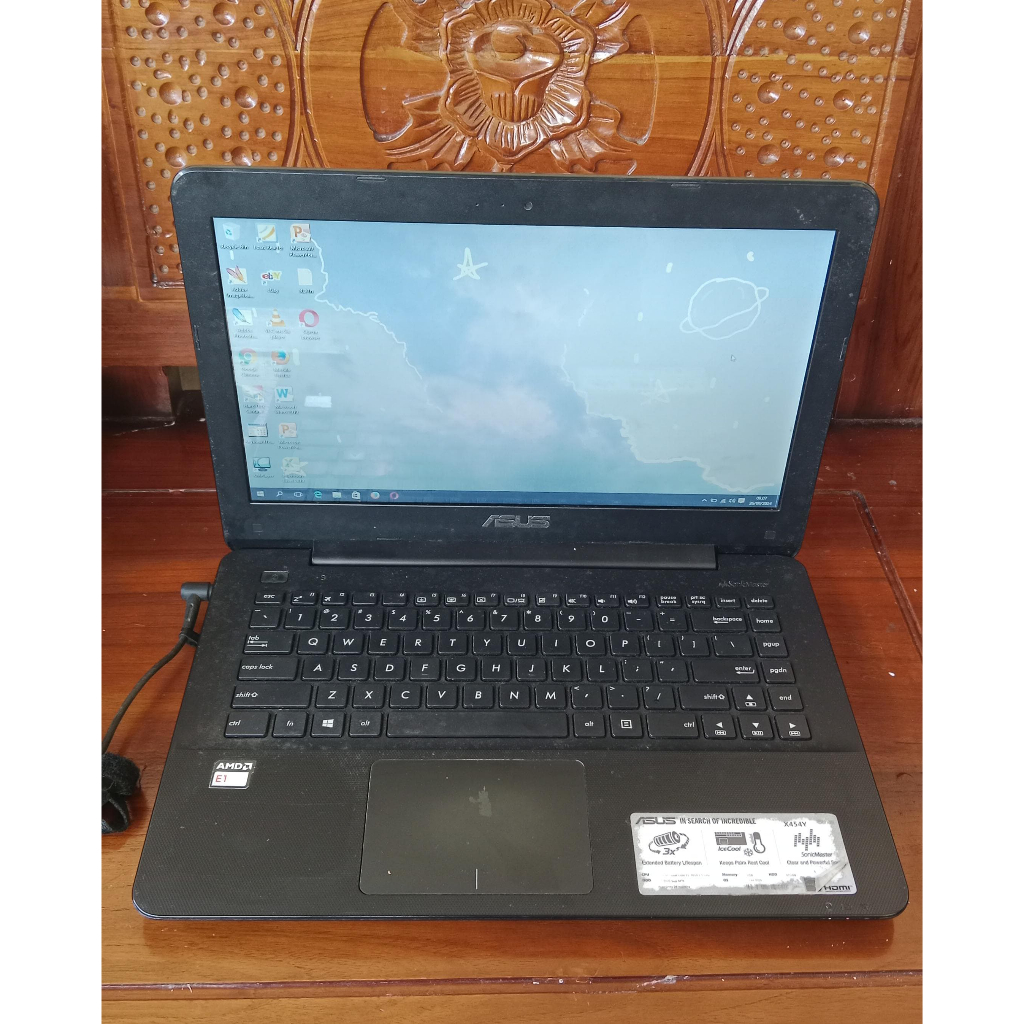 Jual LAPTOP ASUS X454Y Prosesor AMD E1 Ram 2GB | Shopee Indonesia
