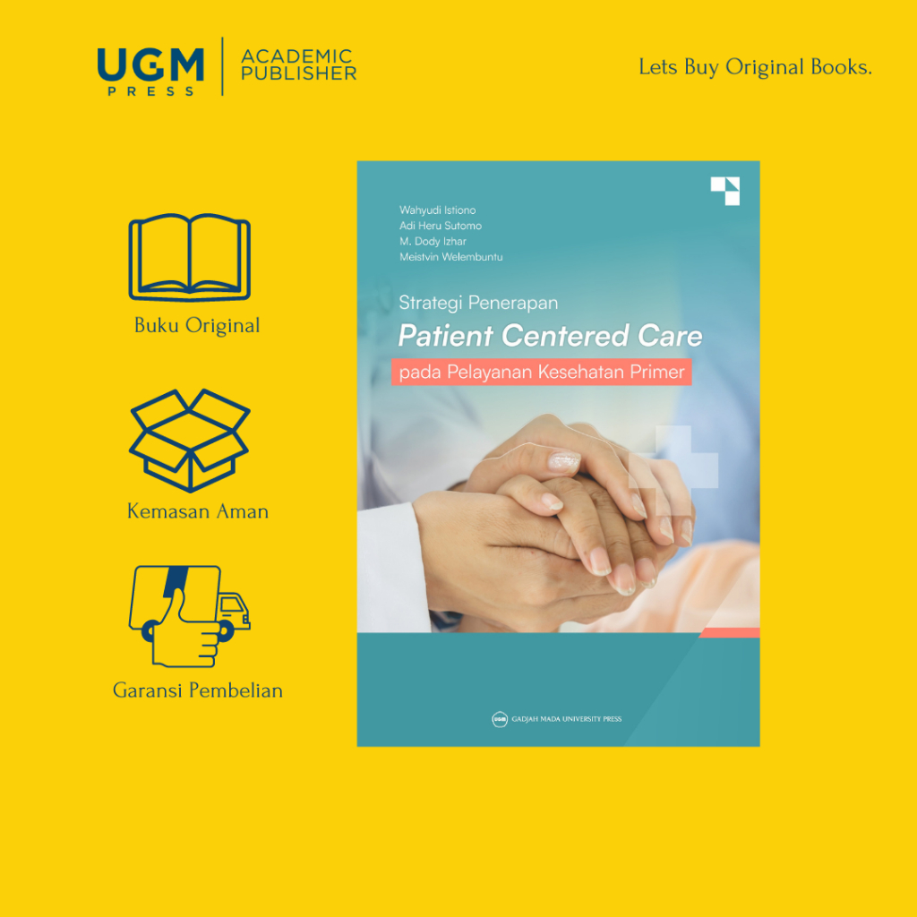 Jual UGM Press Buku Original Strategi Penerapan Patient Centered Care ...