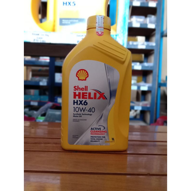 Jual Oli kendaraan Shell helix HX6 1Liter | Shopee Indonesia