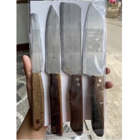 Jual Pisau Set / Paket Pisau Isi 4 Jumbo / Pisau Set isi 4 Jumbo ...