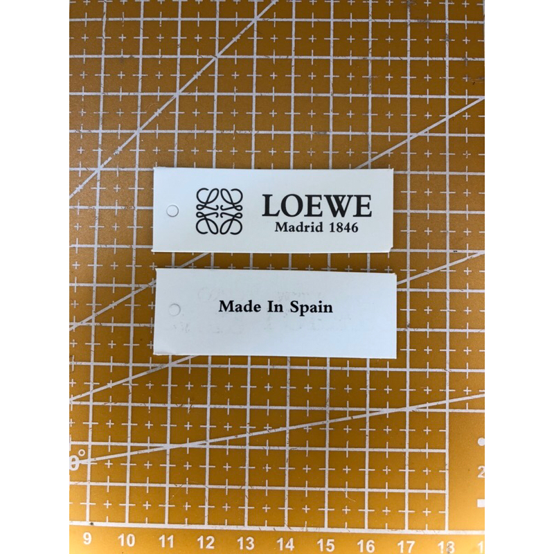 Jual LOEWE TAG SUPER PREMIUM TEBAL 260GSM CO 1X DI KIRIM 600PCS ...