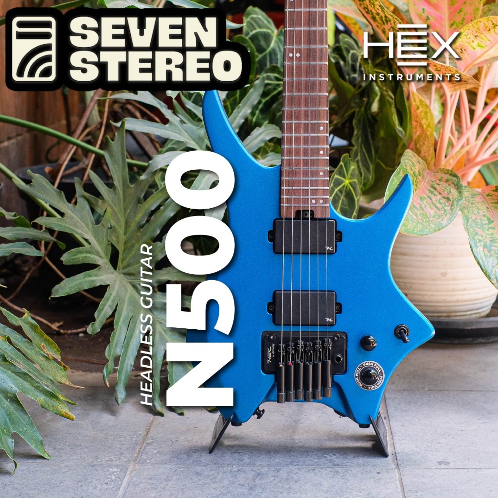 Jual HEX N500 Electric Guitar Headless Model - HEX NEXT Series | Shopee ...