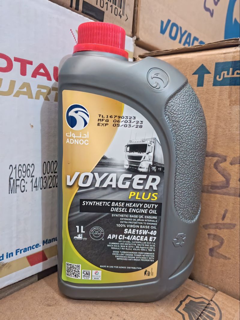 Jual Adnoc Voyager Plus 15W-40 API CI-4/ACEA E7 1L | Shopee Indonesia
