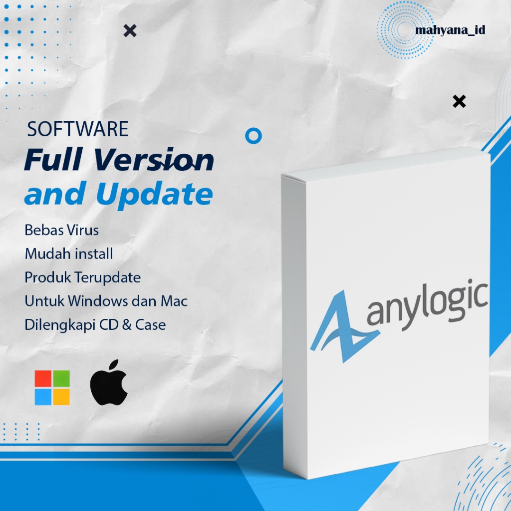 Jual AnyLogic Professional (The leading simulation modeling software ...
