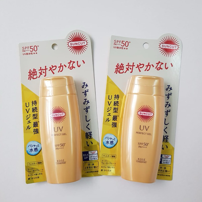 Jual KOSE Suncut UV Perfect Gel Super Water Proof SPF 50+ PA++++ 80 gr | Shopee Indonesia