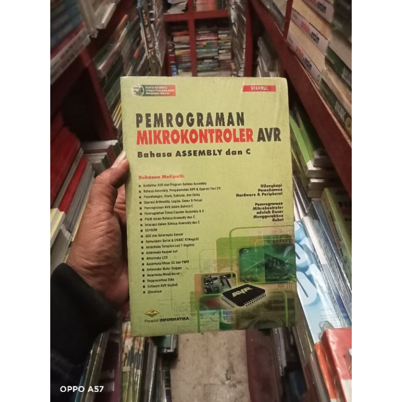 Jual pemrograman mikrocontroler avr bahasa assembly dan c | Shopee Indonesia