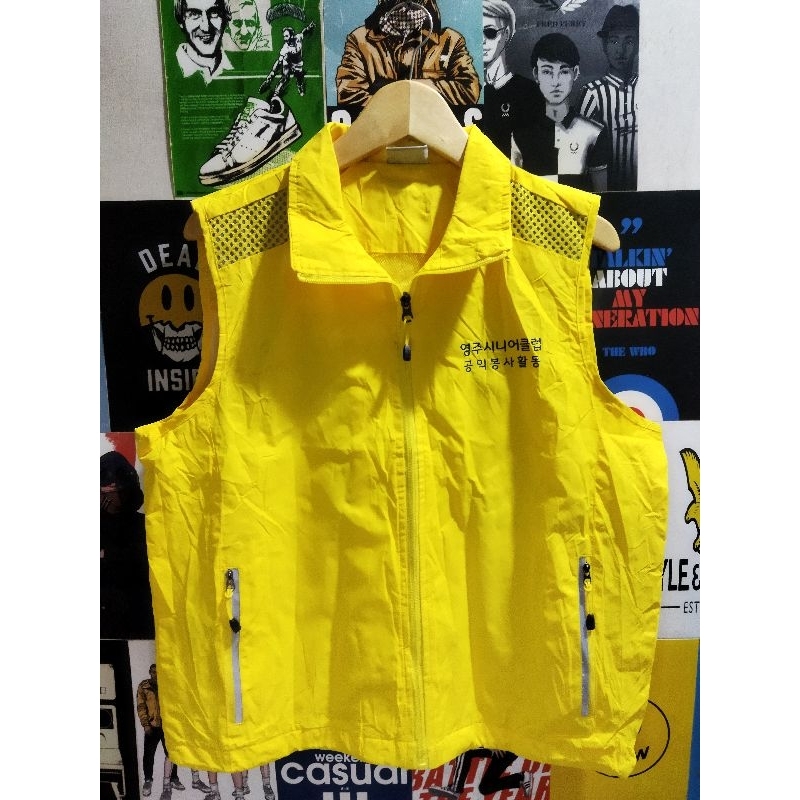 Jual Vest Parasut/Rompi Safety/Vest Korea | Shopee Indonesia