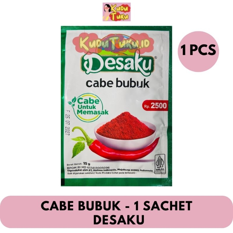 Jual 1 PCS - DESAKU CABE BUBUK 15g - ECER 1 SACHET | Shopee Indonesia