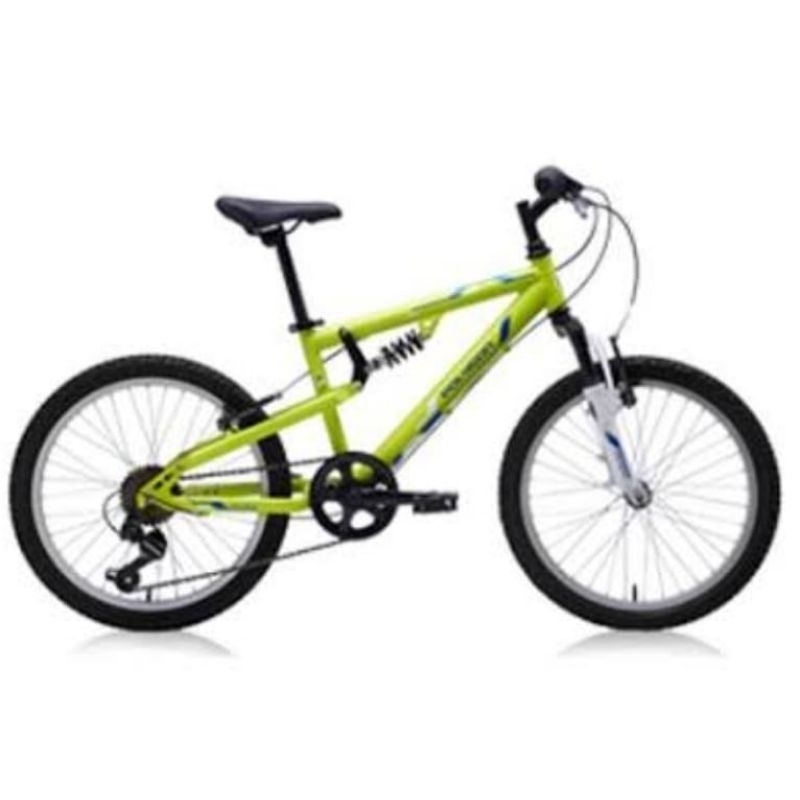 Jual Sepeda Polygon Rapid 20 inch New Green | Shopee Indonesia