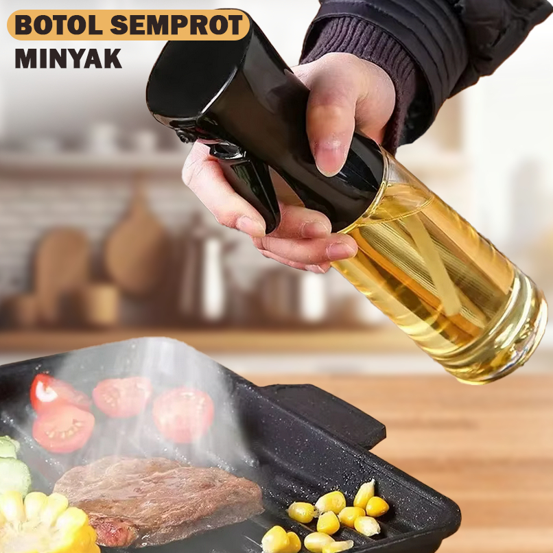Jual Botol Minyak Semprot 200ml Oil Kitchen Sprayer Botol Semprotan ...