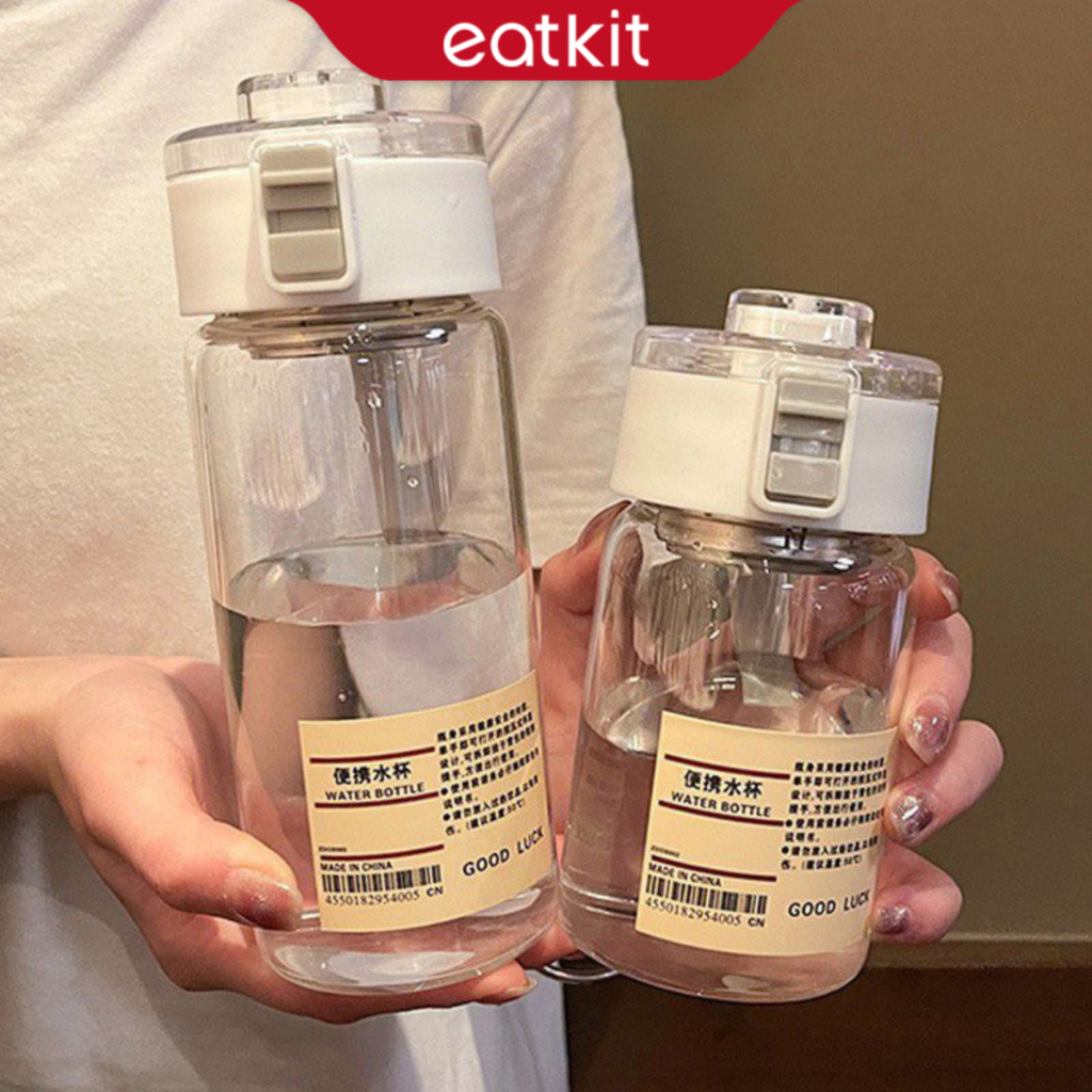 Jual Eatkit Botol Minum Transparan Bening 350 550 800ml Tumbler Air ...