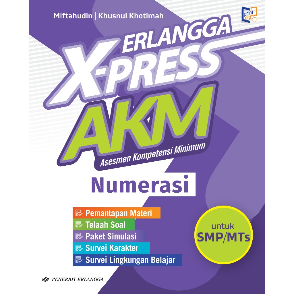 Jual ERLANGGA - ERLANGGA X-PRESS AKM SMP/MTS NUMERASI | Shopee Indonesia