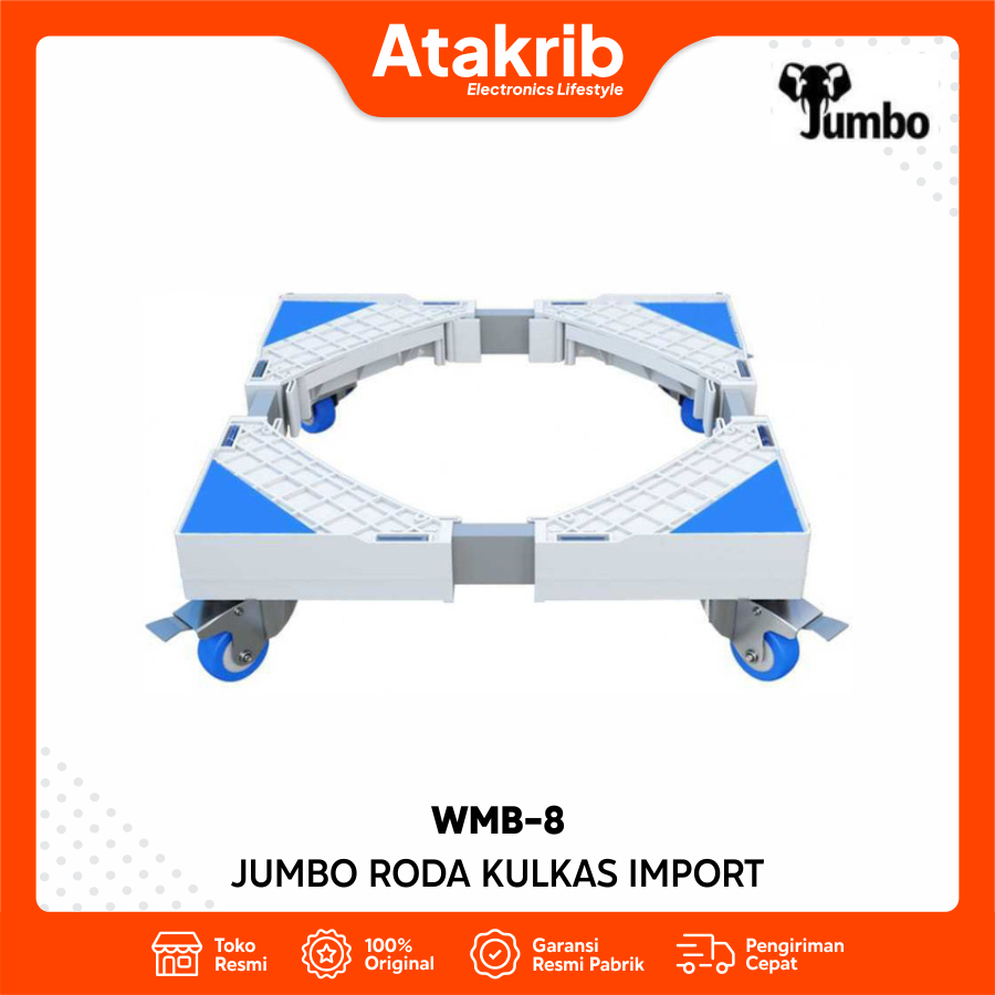 Jual JUMBO RODA KULKAS IMPORT WMB-8 (Dengan Roda) | Shopee Indonesia