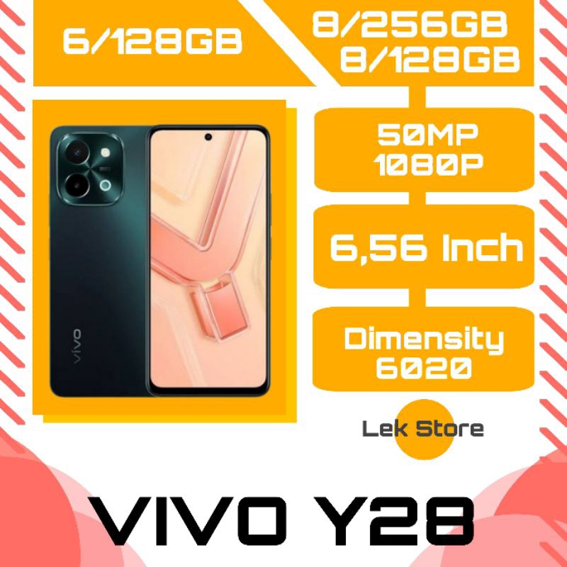 Jual VIVO Y28 - RAM 6/128GB 8/256GB 8/128GB - GARANSI RESMI - FREE AKSESORIS - SMARTPHONE ...