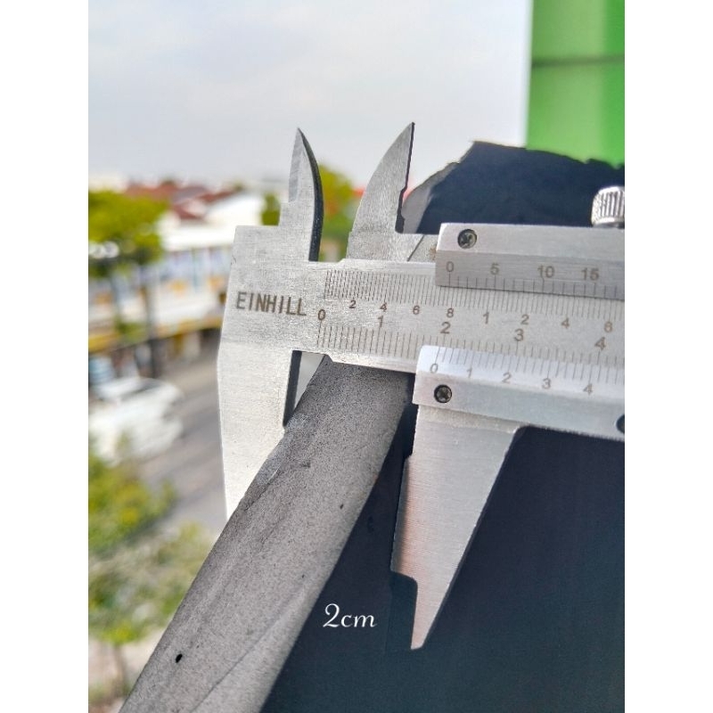 Jual Spon Ati / Spon Eva / Spon Busa Hati Hitam Tebal 2cm (225cm × ...