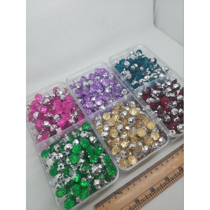 Jual kancing kristal bulet bola | Shopee Indonesia