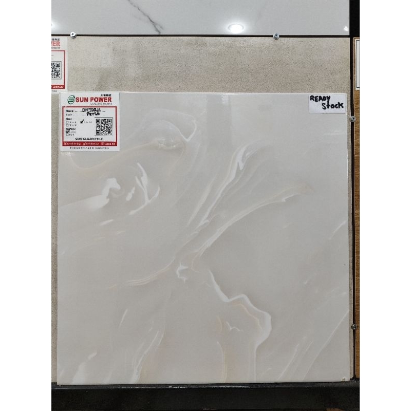 Jual keramik sun power ontoria perla 50x50 kilat | Shopee Indonesia