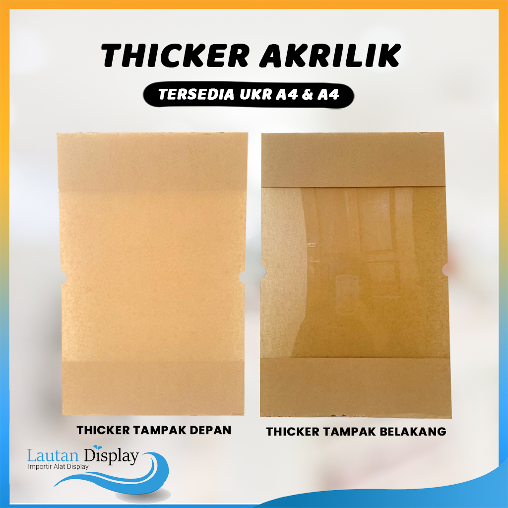 Jual Akrilik Dinding Tempel A1 Acrilic Lipat Akrilik Wall Dinding ...