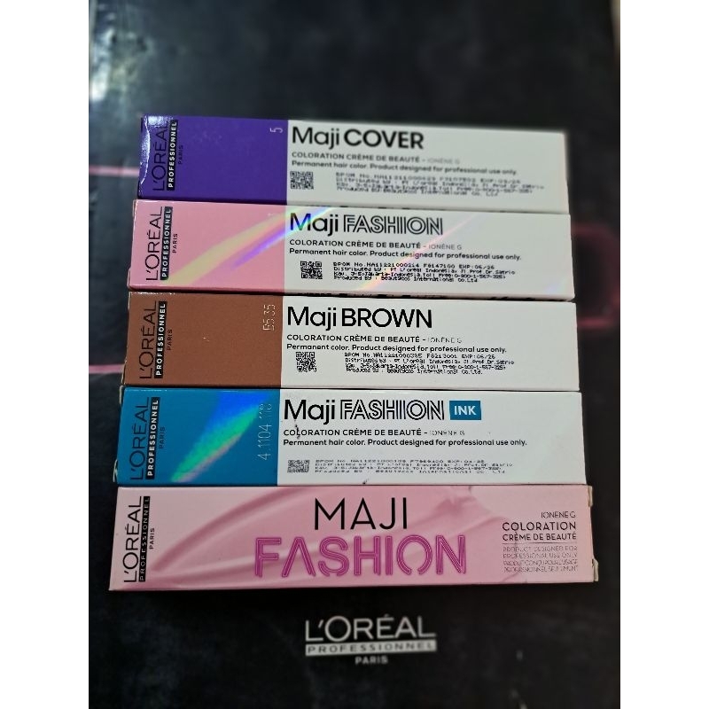 Jual Loreal Majifashion Majicover Majibrown Majiink 50ml/Majifamily ...