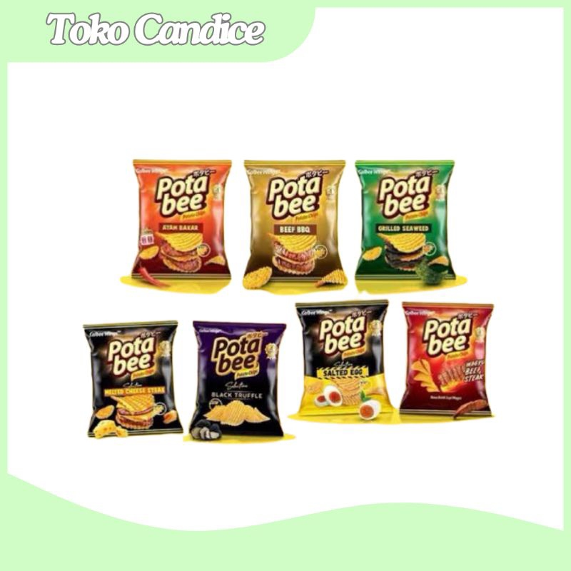 Jual Potabee 68 Gr Varian Spicy BBQ/Wagyu Beef/Black Truffle/Salted Egg ...